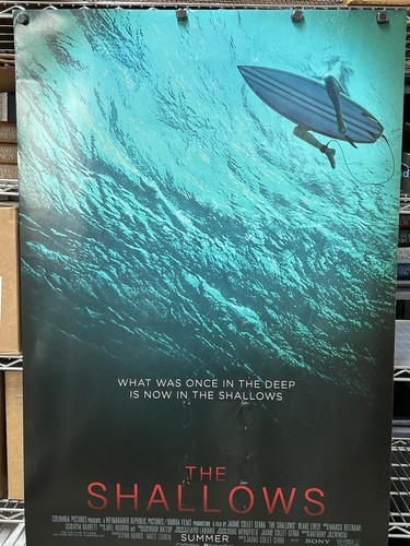 THE SHALLOWS 2016 BLAKE LIVELY MOVIE POSTER double-sided Original 27X40 ...