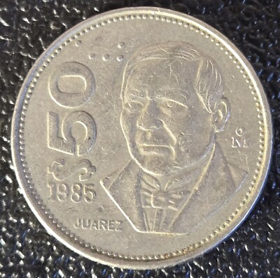 1985 Mexico 50 Pesos Coin | eBay