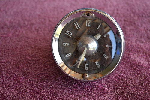 1951 Pontiac Deluxe Torpedo, Streamliner, Custom Dash Clock original | eBay