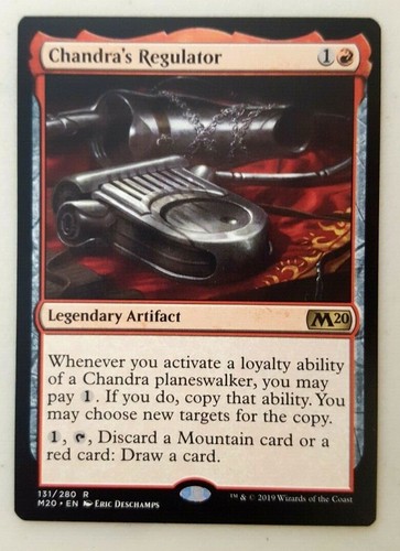1x Chandra's Regulator Core Set 2020 M20 MTG Magic The Gathering NM | eBay