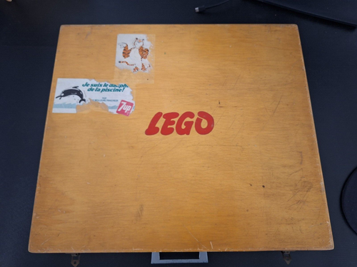 Vintage large Lego wooden box filled with Lego bricks 1960's RARE! | eBay