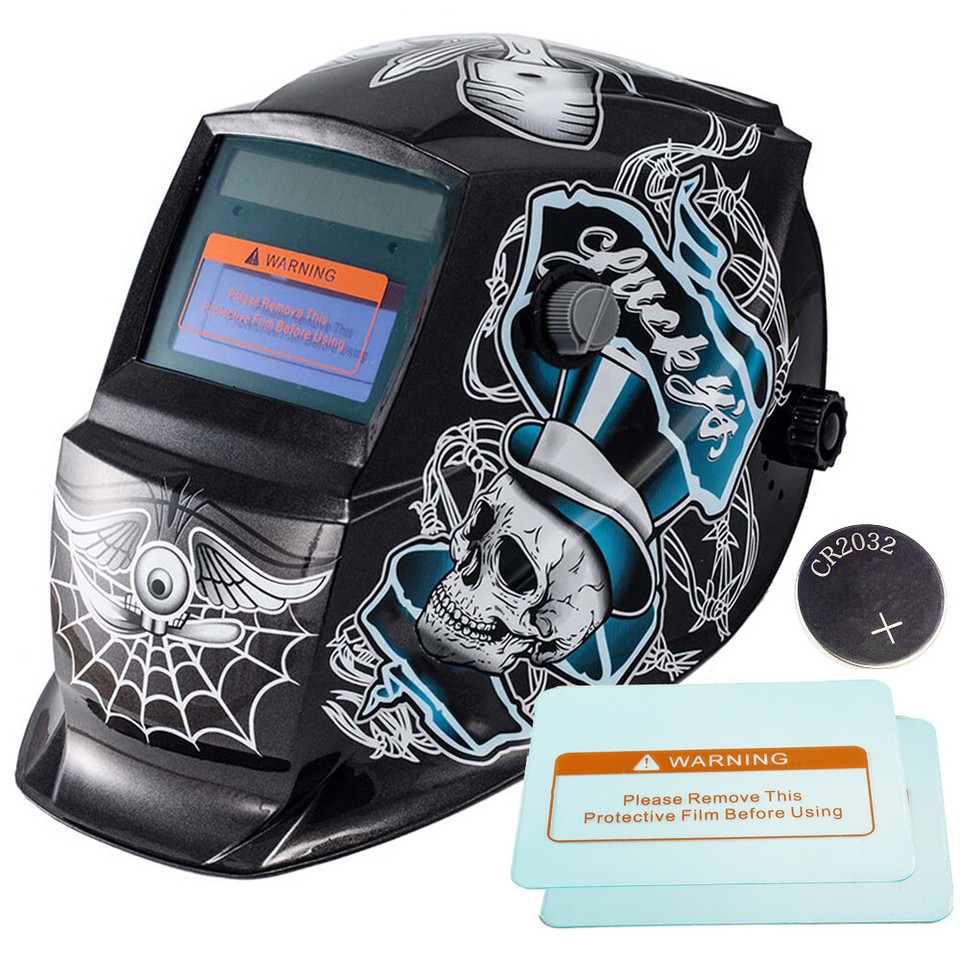 NEW Pro Auto Darkening Welding Helmet Arc Tig mig Grinding Welders Mask ...