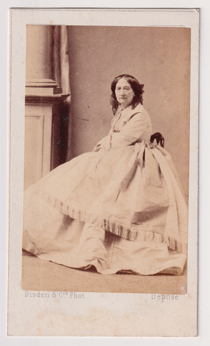CDV Disderi - Maria Manuella Kirkpatrick*, Comtesse de Montijo ...