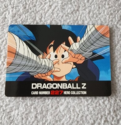 Dragon Ball Z DBZ Hero Collection 2 2001 Artbox 227 Goten vs Ekosa | eBay