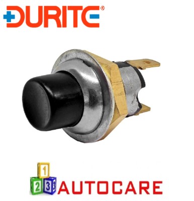 Durite 0-485-01 Black/Metal Momentary On Push Switch - 10A at 12V | eBay
