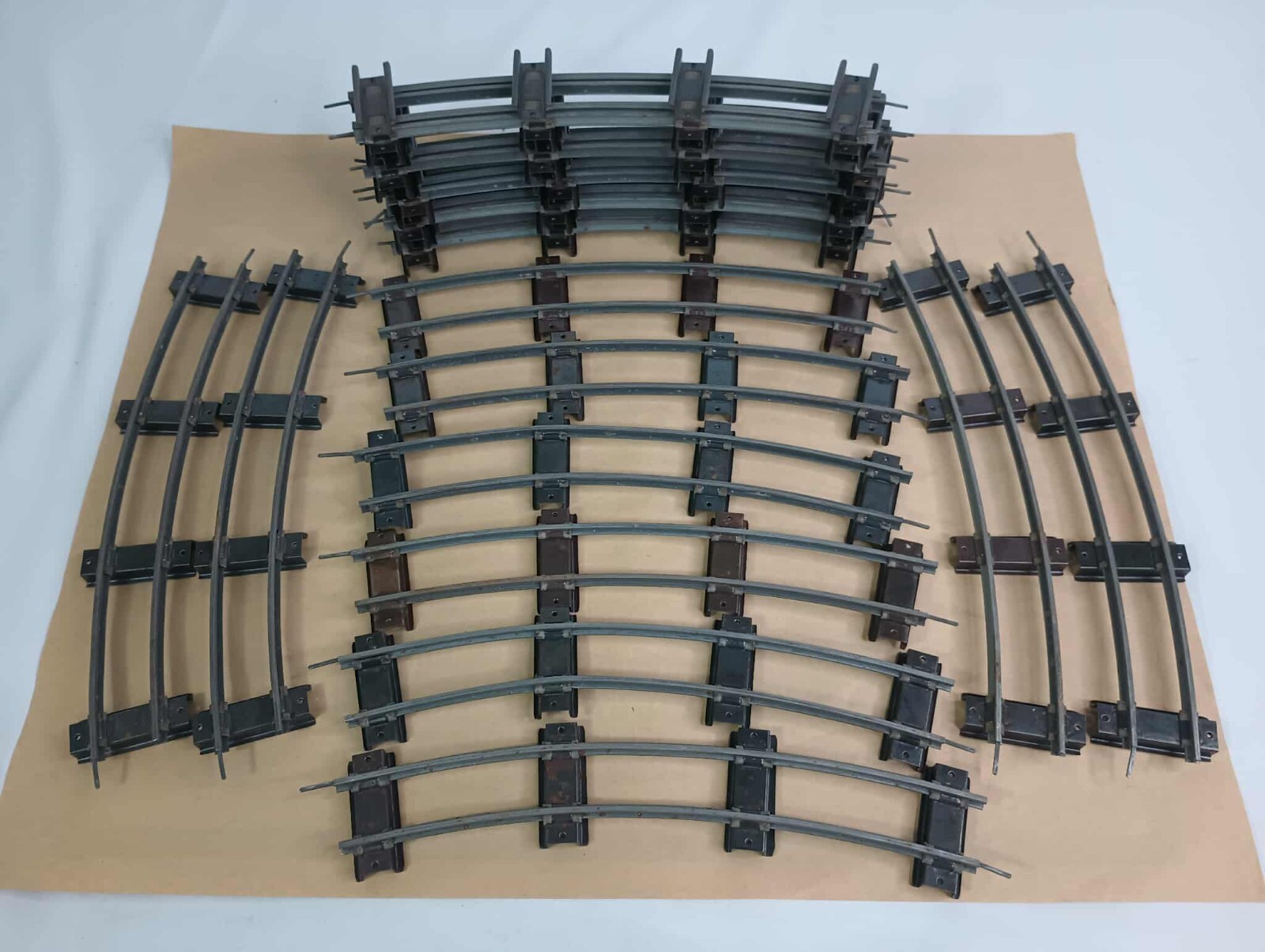 Lot of 20 Curved Track Pieces S gauge American Flyer vintage Train ...