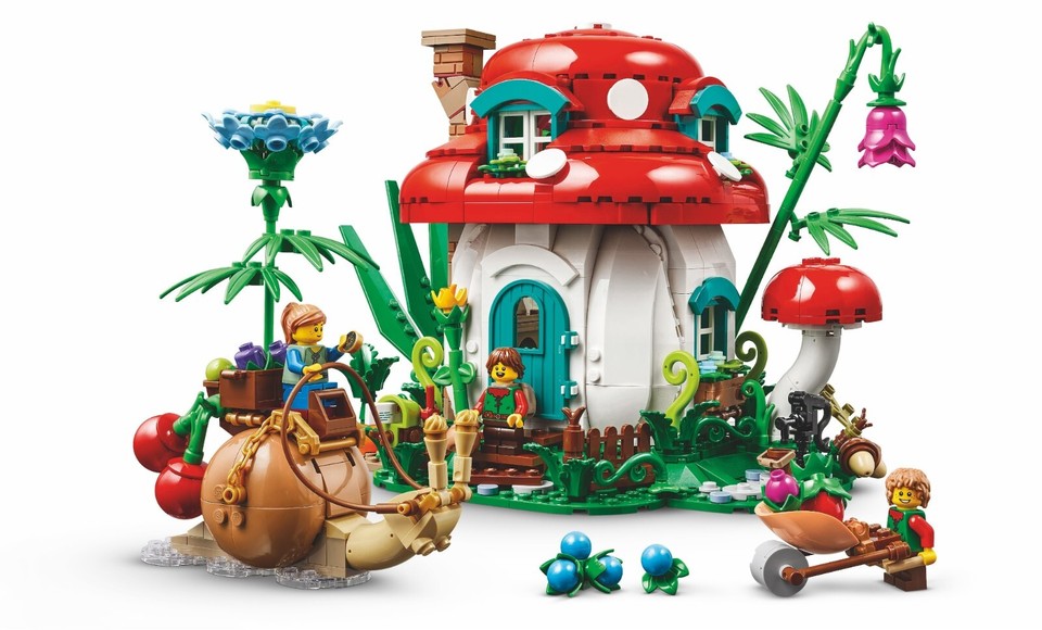 LEGO 910037 Bricklink Designer Program Mushroom House NEW SEALED BOX ...