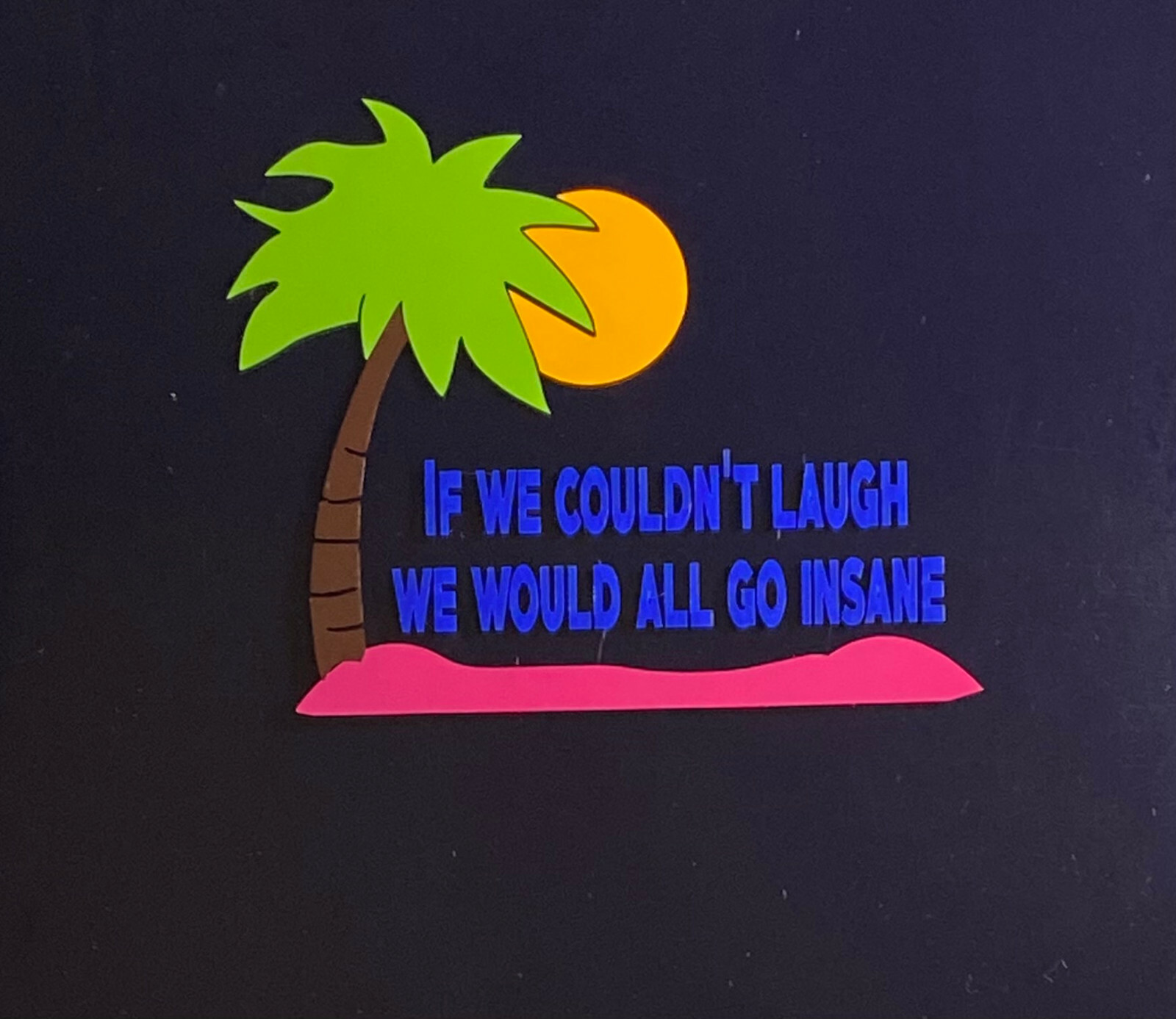If We Couldn't Laugh All Go Insane Jimmy Buffett Tropical car decal 3 1 ...