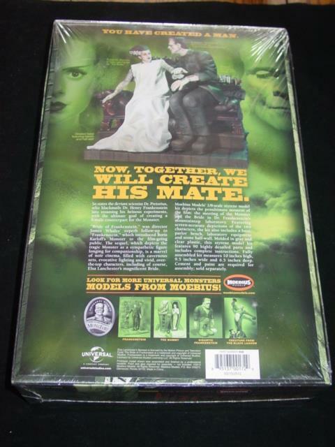Moebius Models - The Bride of Frankenstein (SEALED) 1/8 Monster Model ...