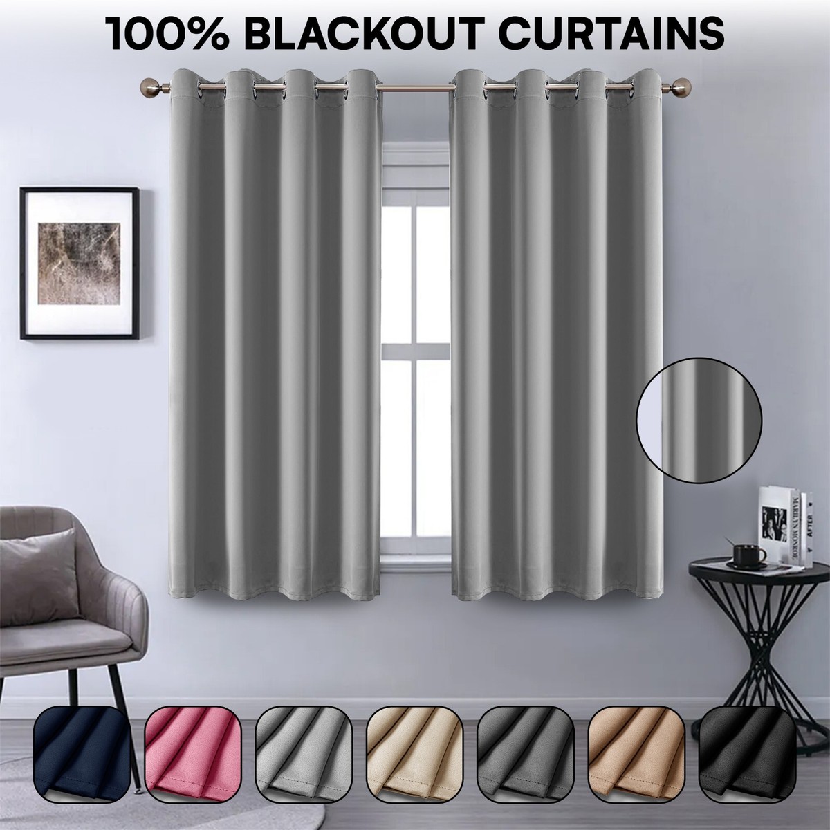 Short Bedroom Window Curtains