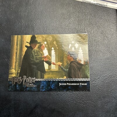 Jb22 Harry Potter The Prisoner Of Azkaban 2004 #47 Signed Permission ...