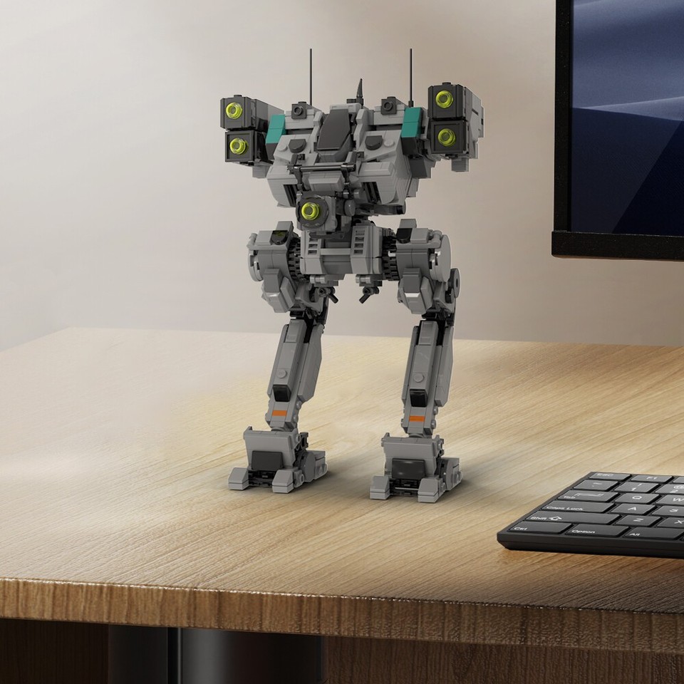 BattleMech Model Action Figure Building Blocks Flea Robot Game MOC ...