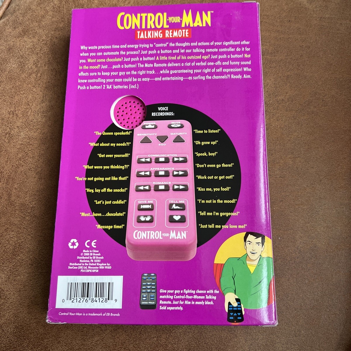 Control A Woman Novelty Remote Control Gag Gift New In