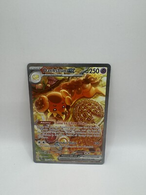 Pokemon TCG - Dachsbun ex - 169/142 - SV07: Stellar Crown (SV07) | eBay