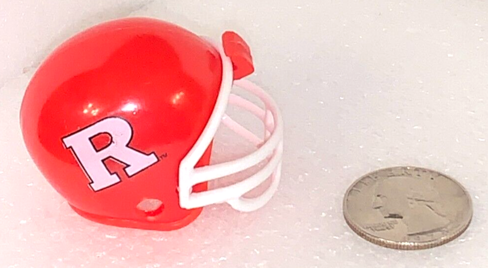 Rutgers Scarlet Knights Vintage 1990s Mini Football Gumball Helmet New ...