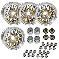 YEARONE NEW 15 X 8 Firebird Trans AM Gold Snowflake wheel Kit V2 | eBay