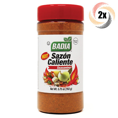 2x Shakers Badia Sazon Caliente Hot Seasoning | 5.75oz | Gluten Free ...