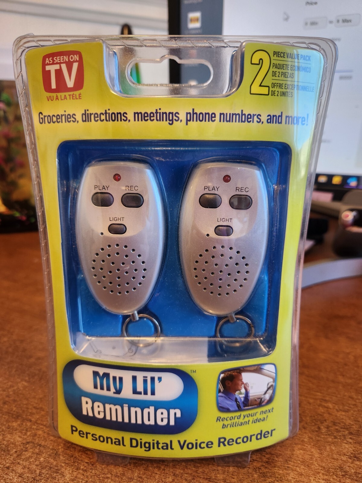 My Lil' Reminder Personal Digital Voice Recorder Flashlight 2 PK as ...