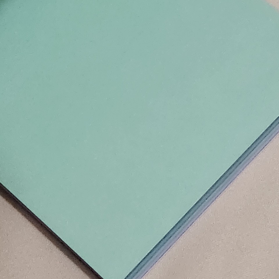 NEW Scrapbook.com COOLS Smooth Cardstock 40 Sheets 3.5x8.5" Blue Green ...