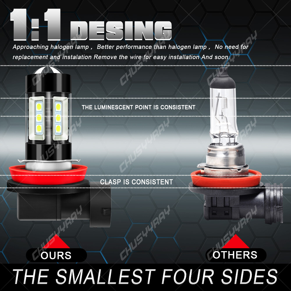 For BMW 320i 2012-2015 LED HID Headlight Bulbs High/Low Beam + Fog ...