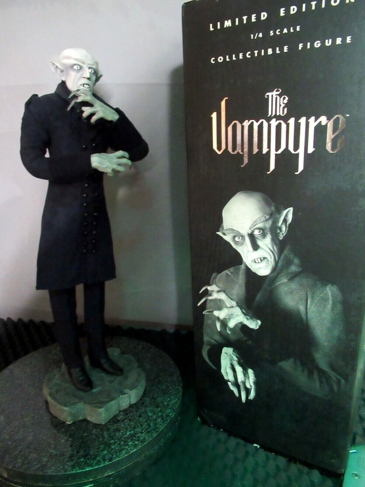 THE VAMPYRE , NOSFERATU SSE , SIDESHOW PREMIUM FORMAT 1/4 , W/ ARTBOX ...