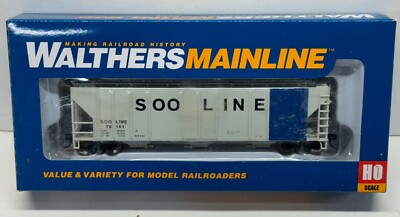 Walthers Mainline HO SOO Line 54' CD Covered Hopper #70181. 910-7285 ...