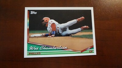 1994 TOPPS # 419 WES CHAMBERLAIN BASEBALL CARD | eBay