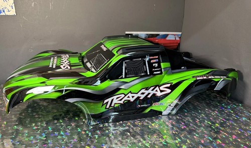 NEW TRAXXAS MAXX SLASH 6S FACTORY PAINTED BODY W/ CLIPLESS MOUNTING ...