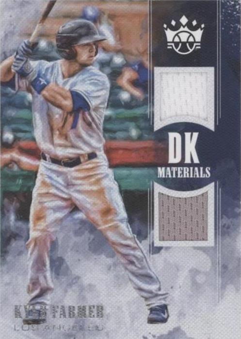 2018 Panini Diamond Kings - Dk Materials Kyle Farmer #DKM-KF (MEM, RC ...