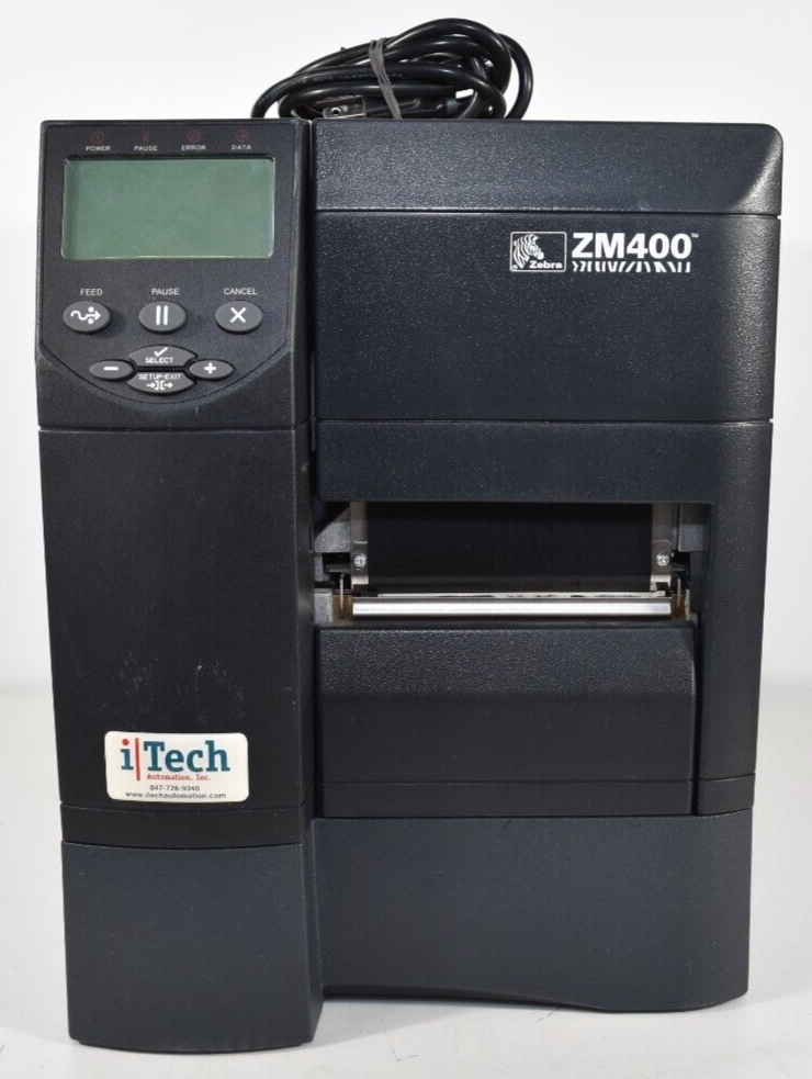 Zebra ZM400 Thermal Label Barcode Printer ZM42Z-2001-0000T | eBay