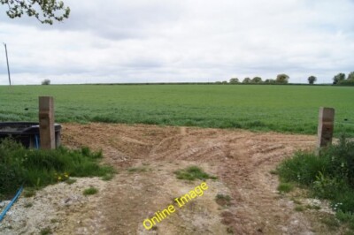 Photo 6x4 Farmland west of Church Lane Brown Candover As seen from the ...
