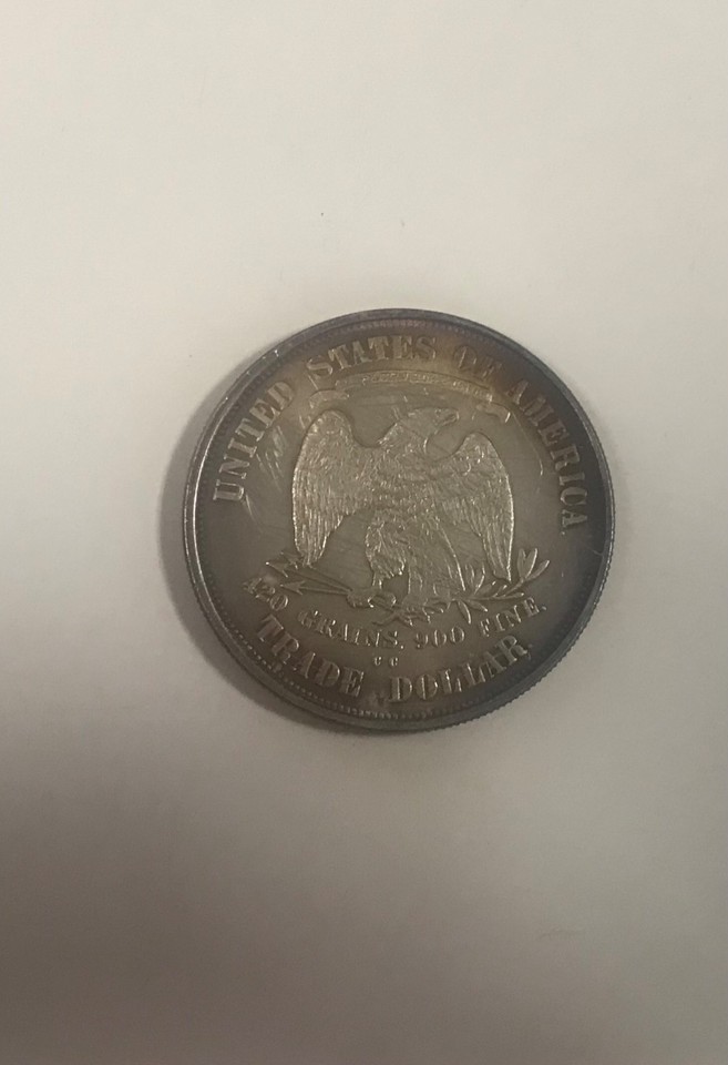1873 UNITED STATES LIBERTY TRADE DOLLAR RARE COIN | eBay