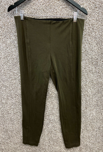 Rachel Zoe Green Pull On Pants Skinny Leg Stretch Dress Pants Women's ...