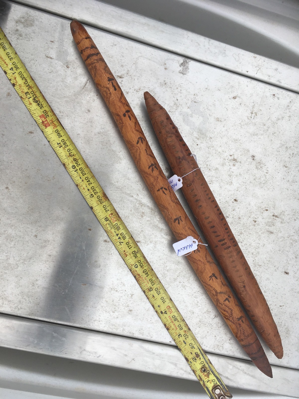 Aboriginal Message Sticks Aurukun Queensland Australia | eBay