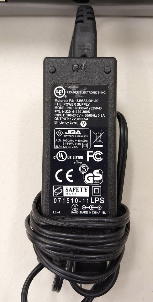 AT&T U-Verse DVR Recording Cable TV Box ~ Motorola VIP1216 with Power ...