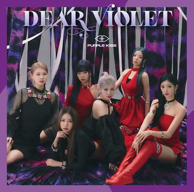 CD DEAR VIOLET Nomal Edition PURPLE KISS VICL-65801 K-Pop MAMAMOO ...