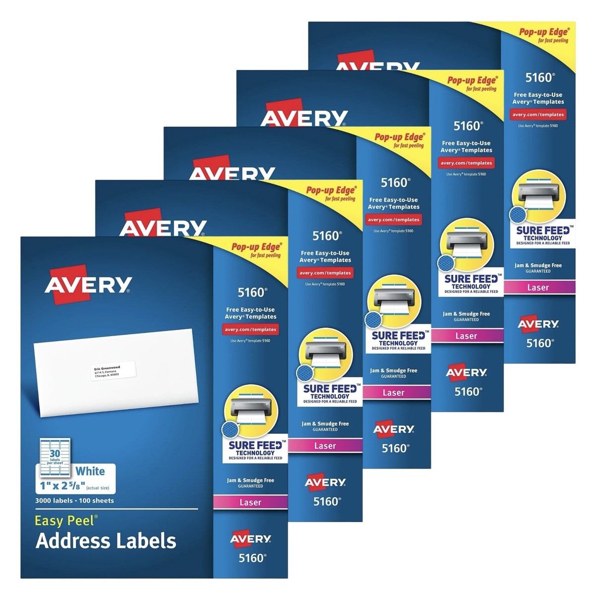 Print Avery 5160 Labels