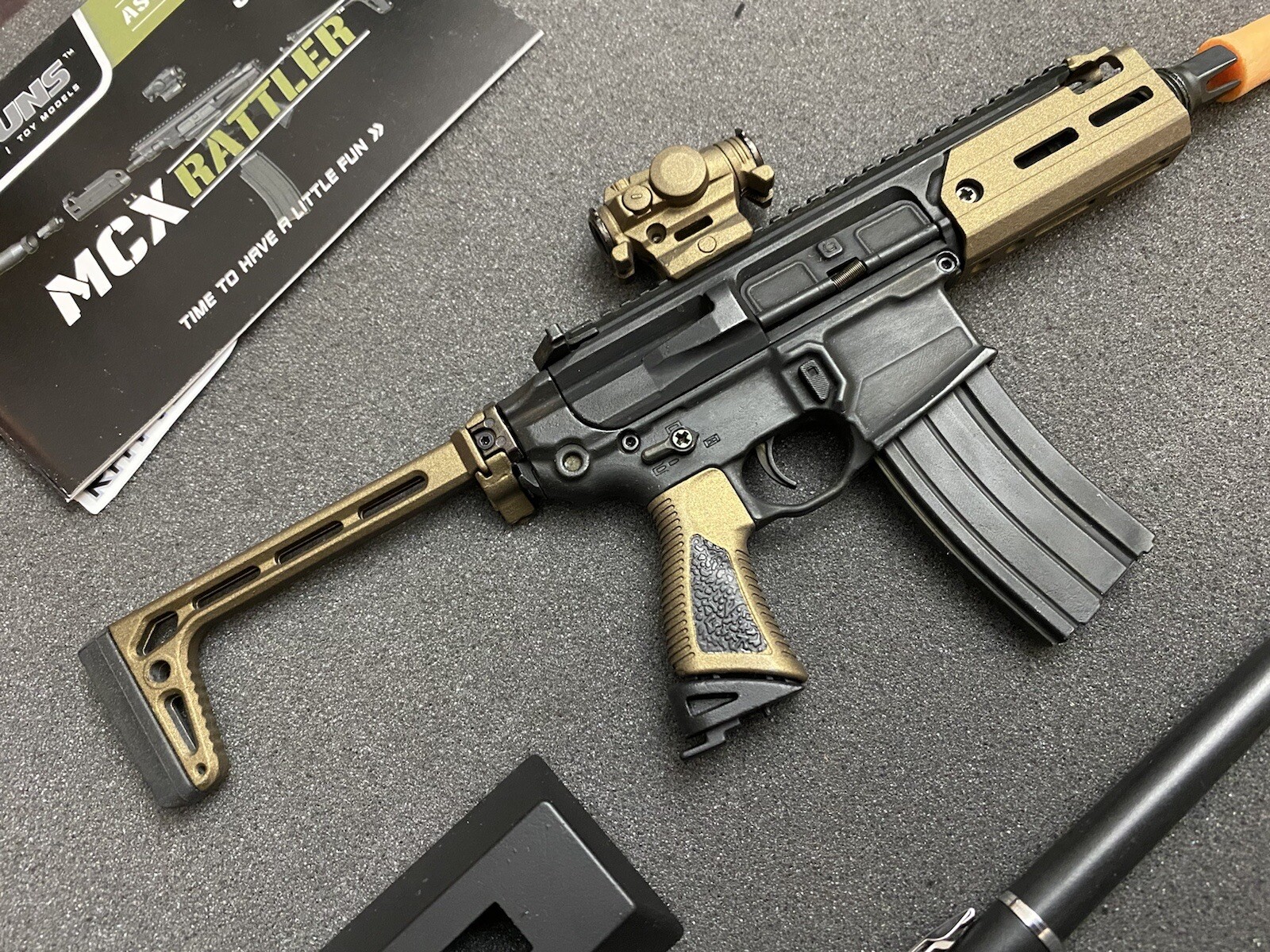 Miniature custom paint sig mcx model scale. ( Rare , Tokyo Marui) | eBay
