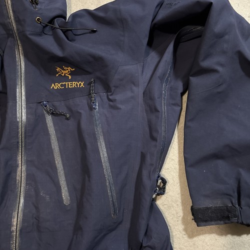 Arc’Teryx Theta Ar Jacket Blue Rare Gold Label GoreTex Size Medium ...