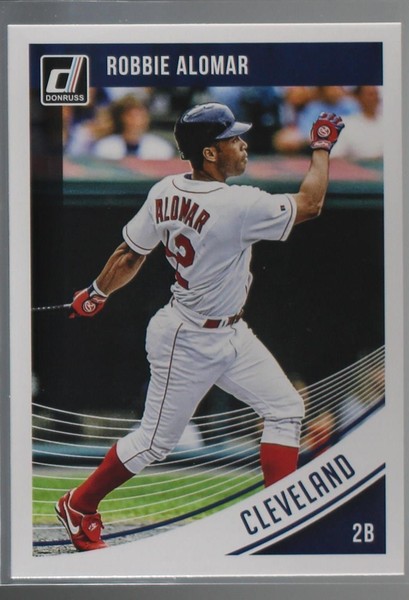 2018 Panini Donruss - Variations "Robbie Alomar" #100 Roberto Alomar ...