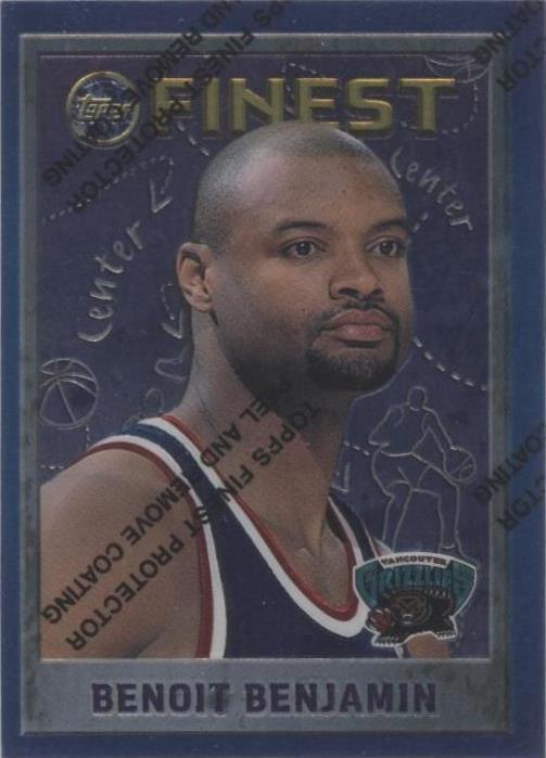 1995-96 Topps Finest - Benoit Benjamin #93 for sale online | eBay