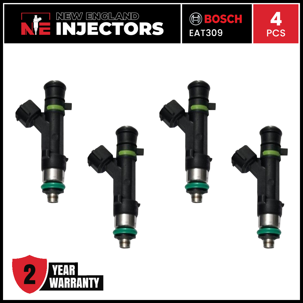 Reman Bosch EAT309 Fuel Injector Set of 4 1465A080 Mitsubishi Outlander ...