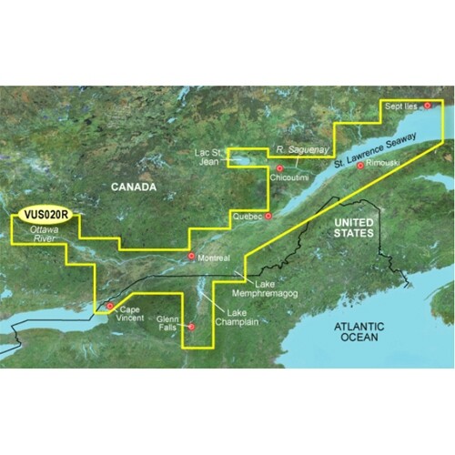 Garmin BlueChart g2 Vision St. Lawrence Seaway Digital Map (3930381 ...