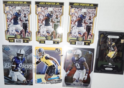 2023 Joey Porter Jr 7 RC Card Lot Steelers | eBay