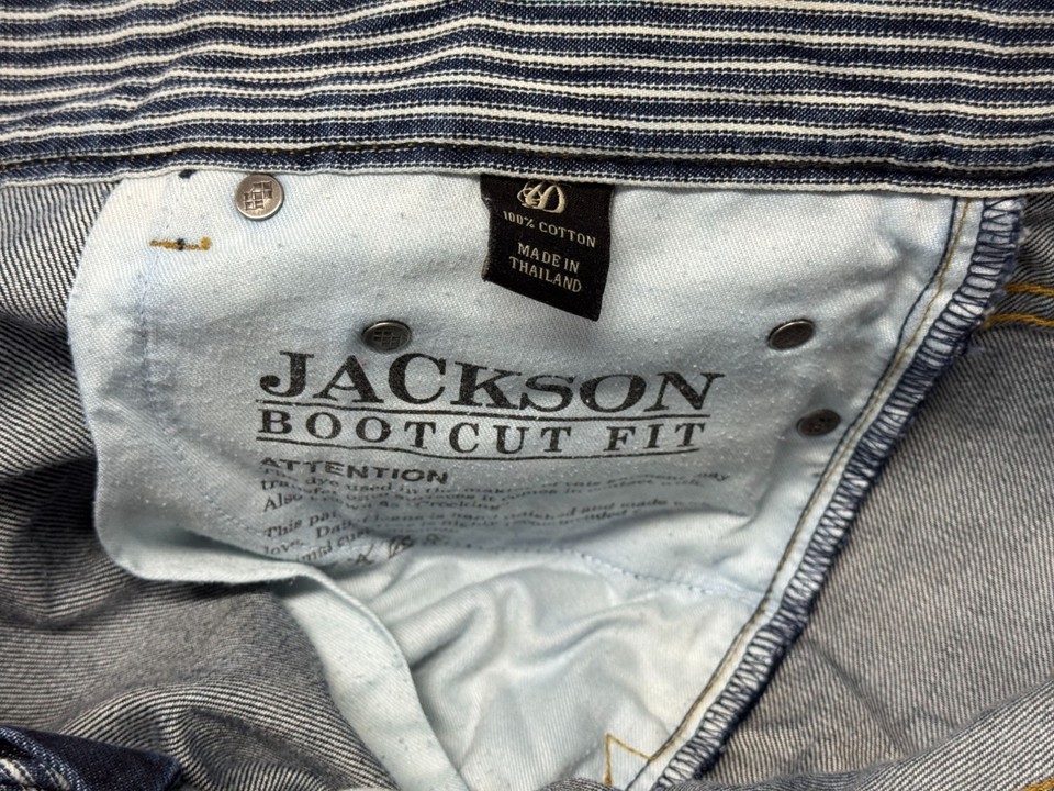 7 Diamonds Jackson Bootcut Jeans Dark Wash Mens 33 x 30 | eBay