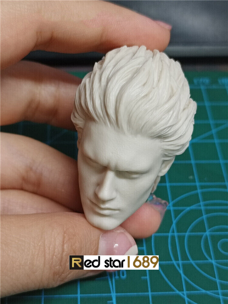 1/6 Devil May Cry Vergil Head Sculpt Model Fit 12inch Male Figure Doll ...