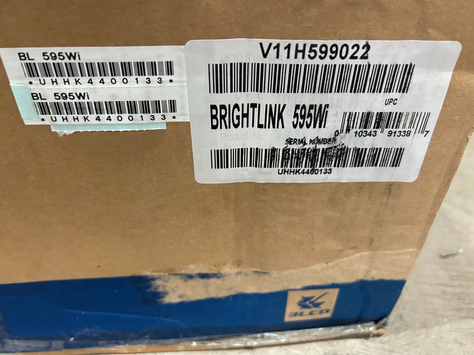 Epson Projector Brightlink 595Wi | eBay