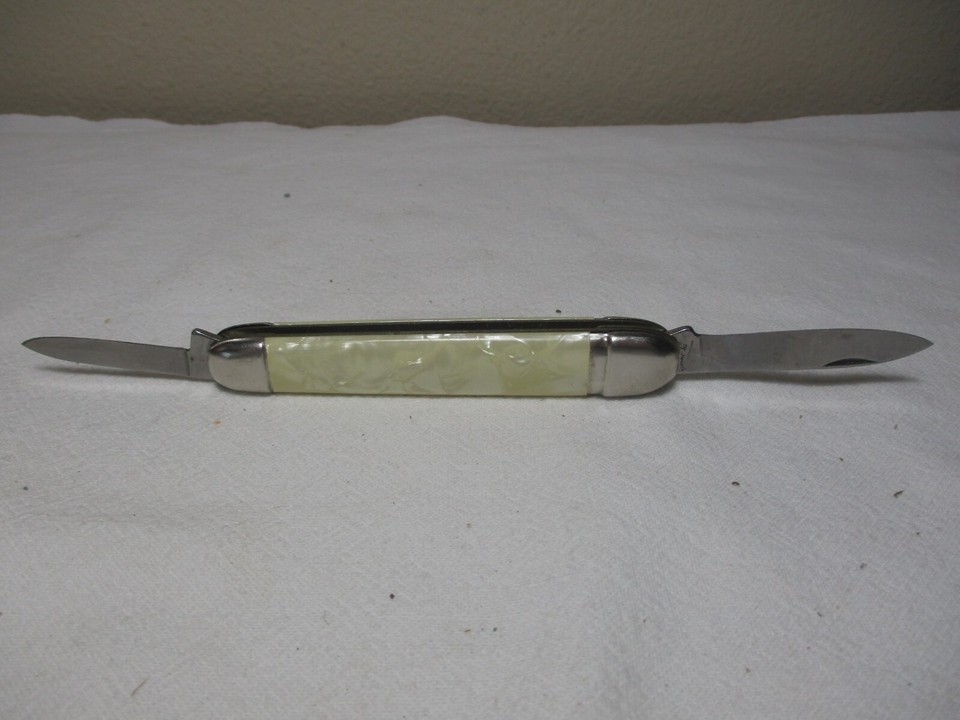 VINTAGE REPUBLIC POLAND TWO BLADE FOLDING POCKET KNIFE | eBay