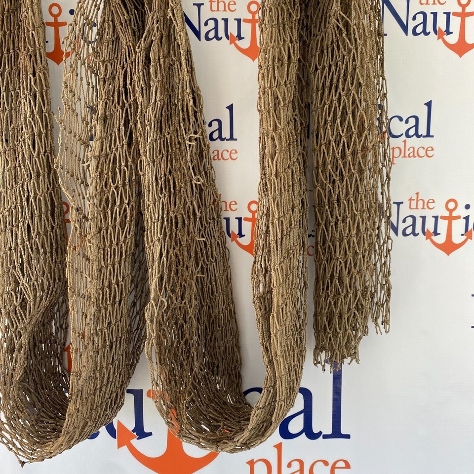 Real Used Fish Net - 10' x 10' - Traditional Fishing Net - Old ...