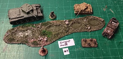 15mm 28mm FOW , Bolt action wargaming Swamp/Marsh lot of 1 #9 | eBay